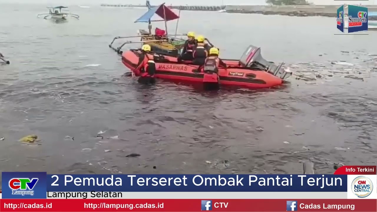 Tragis! Dua Pemuda Terseret Ombak di Pantai Terjun, Satu Tewas, Satu ...